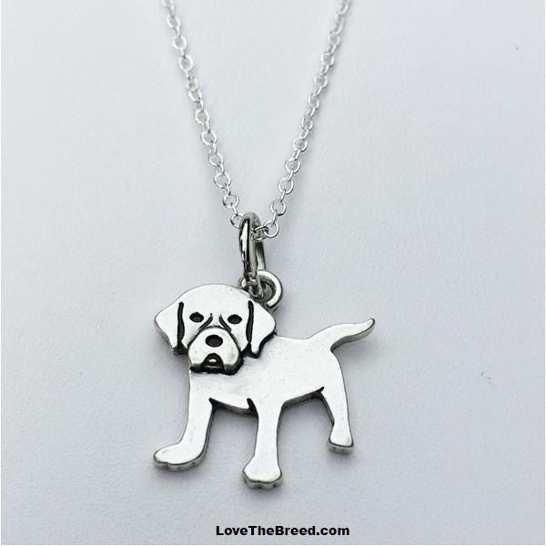 Labrador Charm Necklace - LoveTheBreed.com